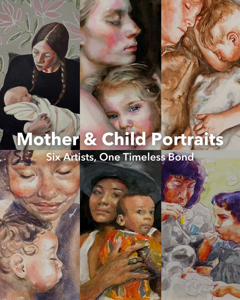Mother & Child Portraits: Six Artists, One Timeless Bond – Sktchy