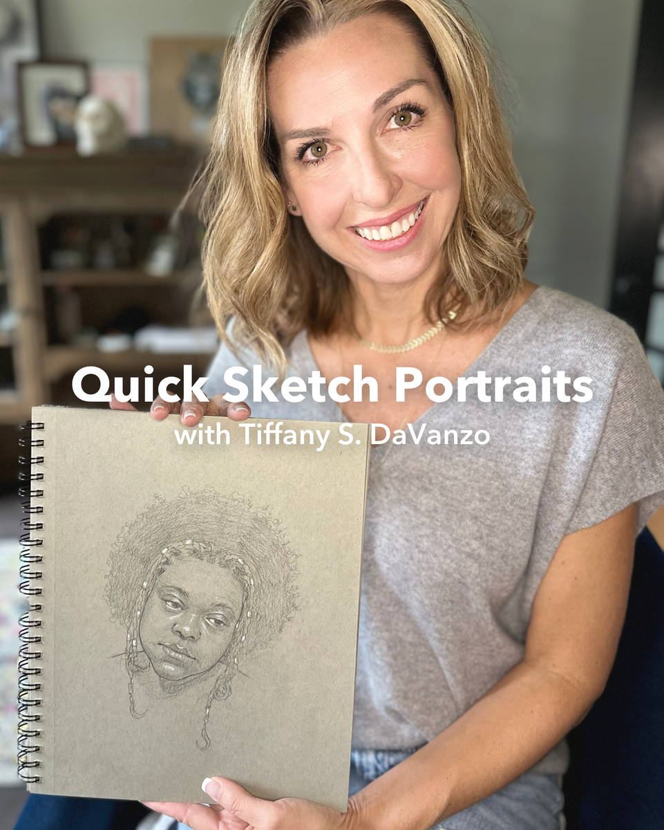 Quick Sketch Portraits with Tiffany S. DaVanzo – Sktchy