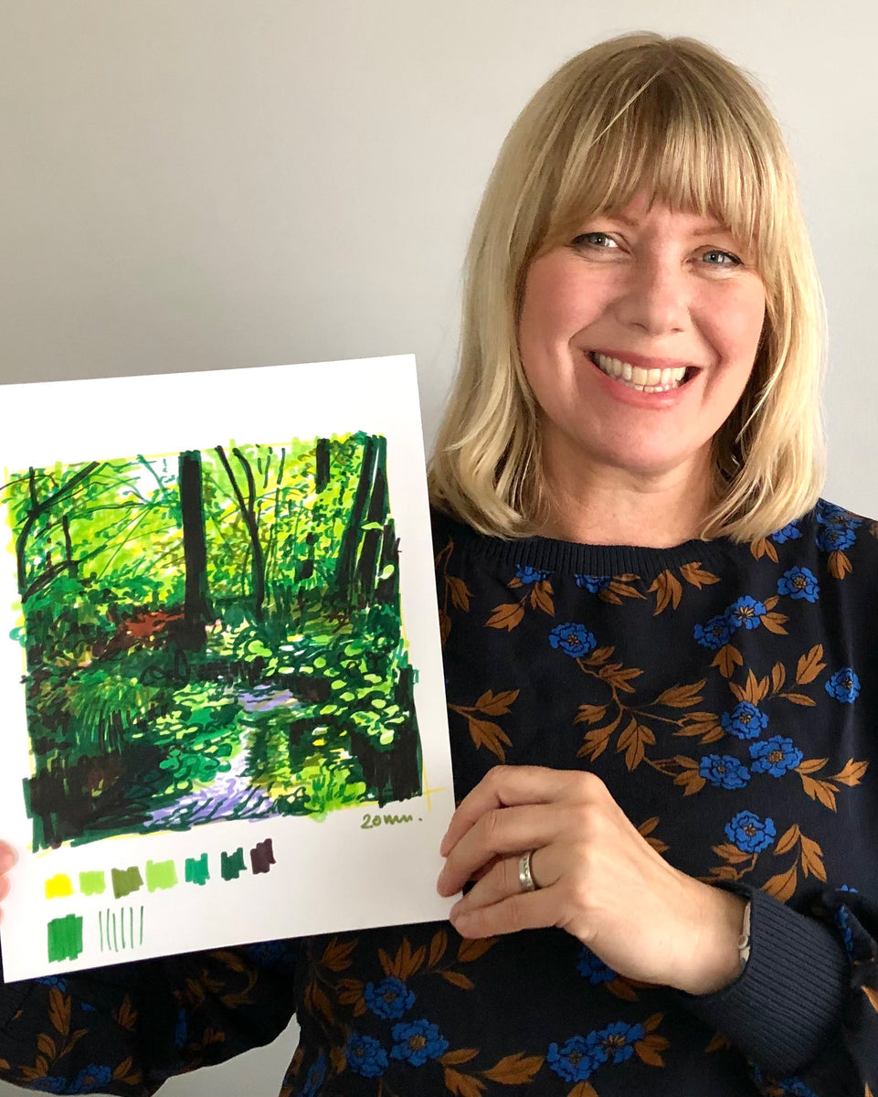 Green Landscapes with Charlotte Hamilton – Sktchy